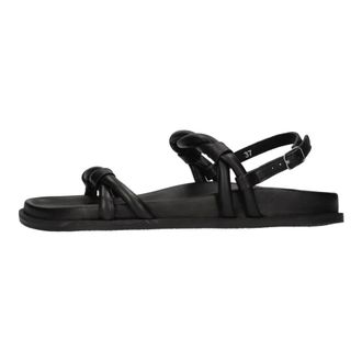 Elena Iachi Femme, Chaussures, Noir, Taille: 40 EU M55 Flat Sandal