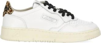 Autry Femme, Chaussures, Blanc, Taille: 37 EU Medalist Low Baskets