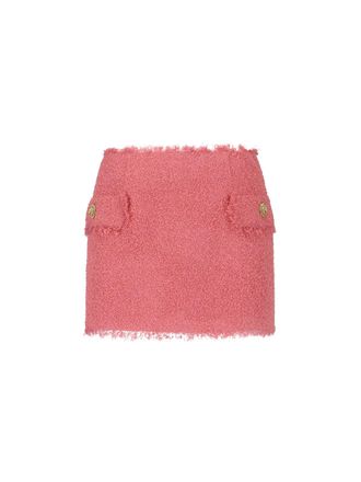 Balmain Tweed Mini Skirt