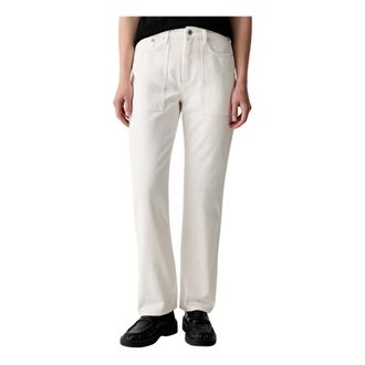 Karl Lagerfeld Jean Droit - Femme - Jeans - Beige - Taille: W30 L30