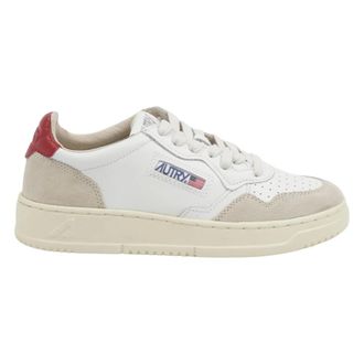 Autry Femme, Chaussures, Blanc, Taille: 36 EU Medalist Low Baskets