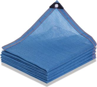 Generic Sonnensegel f&uuml;r den Au&szlig;enbereich, 10 x 20 m, UV-best&auml;ndig, f&uuml;r Blumen, Pflanzen, Hof, Rasen, Sonnenschutz, Netzstoff mit &Ouml;sen f&uuml;r besseren Sonnenschut