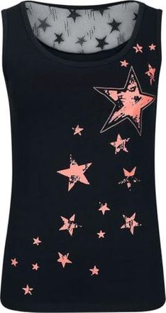 Full Volume by EMP Femme Top Noir avec Dos en Dentelle M