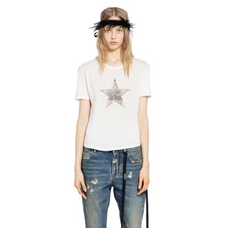 Ann Demeulemeester Star Floor Micro T-Shirt
