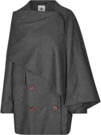 The Garment Femme, Manteaux, Gris, Taille: 38 FR Manhattan Drape Coat