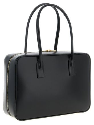 Saint Laurent Womens Black Calfskin Shoulder Bag