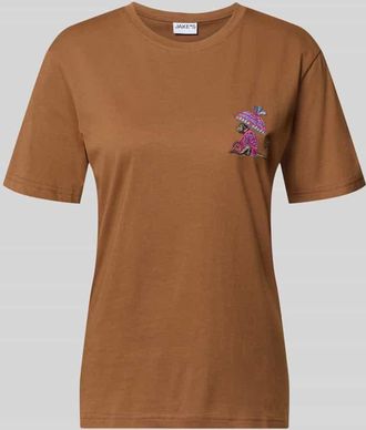 Jake*s Casual Regular Fit T-Shirt aus Baumwoll-Mix