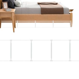 Generic Unter dem Bettsperre - 180 x 30 cm, transparente Acrylplatte, r&auml;umlicher Schutz von M&ouml;beln mit transparentem Design | Sofa, Bett, Barriere f&uuml;r Wohnzim