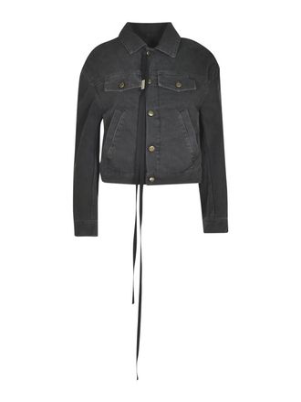 Ann Demeulemeester Top - Gris