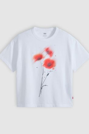 Levi's T Shirt Graphique Vintage - Femme - Blanc / Blurry Flower Bright White - XS