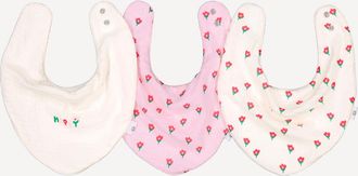 La Redoute Collections Lot De 3 Bavoirs Bandana Gaze De Coton Et &Eacute;ponge