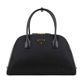 Prada Handtasche mit Zwei-Wege-Rei&szlig;verschluss - - Bags - Damen - Schwarzk - ONE SIZE