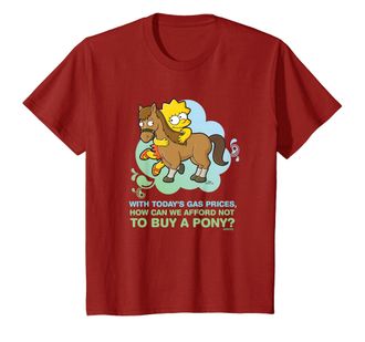 The Simpsons Lisa Simpson Buy a Pony Retro T-Shirt