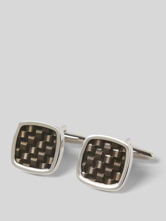 Lindenmann Manschettenknöpfe mit Strukturmuster