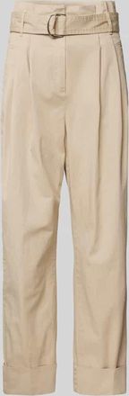 Boss Orange by Hugo Boss Straight Fit Stoffhose mit Bundfalten Modell Tashaina