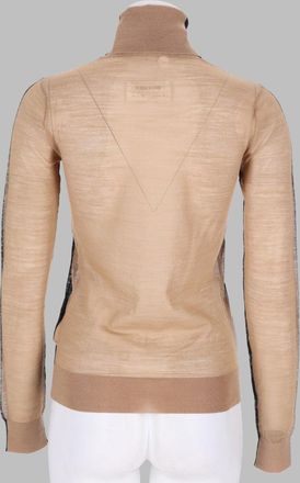Maison Margiela Wool Blend Turtleneck Sweater - Black