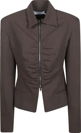 Iro Iro, Femme, Vestes, Brun, Taille: 36 FR Helvina Jacket