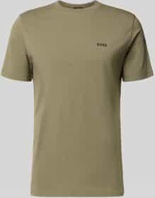 HUGO BOSS Regular Fit T-Shirt aus Baumwoll-Mix