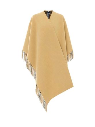 Burberry Manteau Au Genou - Beige