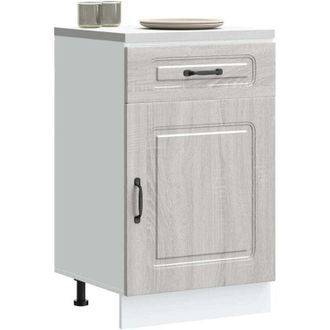 vidaXL Küchenunterschrank Kalmar Grau Sonoma Holzwerkstoff - Vidaxl