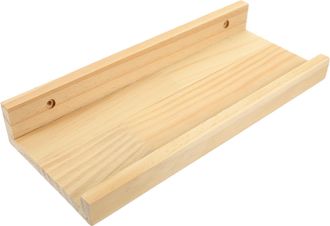 Artibetter NUOBESTY Praktisches Schwebendes Wandregal 30X12X43cm Nordischer Stil Kompakt f&uuml;r Badezimmer Schlafzimmer Wohnzimmer Dekoration und Aufbewahrung Klein