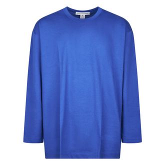 Comme Des Gar&ccedil;ons Langarmshirt - - Tops - Herren - Blau - XS