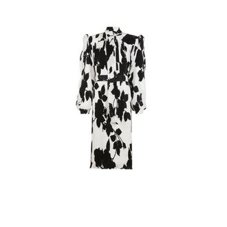 Richard Quinn Robe longue pliss&eacute;