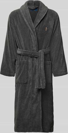 Ralph Lauren Regular Fit Bademantel aus reiner Baumwolle