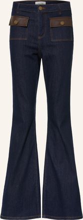 Joseph Ribkoff Flared Jeans blau