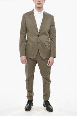 Dsquared2 Slim-Fit-Anzug aus Stretch-Baumwolle mit Pattentaschen Dsquared2