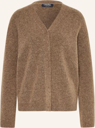 Max Mara Strickjacke Mora Mit Alpaka braun