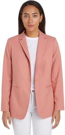 Tommy Hilfiger Blazer Femme Curve Élégant, Rose (Teaberry Blossom), 54