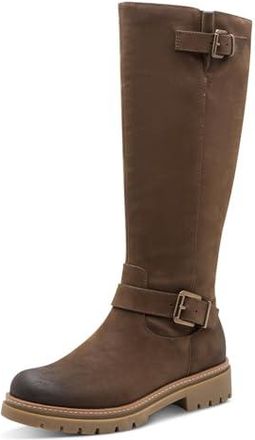 Marco Tozzi Marco Tozzi Bottines tendance pour femme 2-25616-45 Cafe Nubuck Taille 41 EU, Caf&eacute; nubuck, 41 EU
