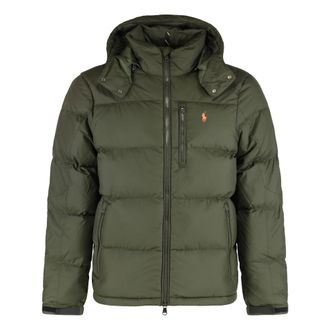 Polo Ralph Lauren Homme, Vestes, Vert, Taille: M Doudoune avec Capuche Amovible