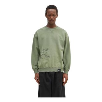 Neighborhood Savage Crewneck - - Sweatshirts & Hoodies - Herren - Gr&uuml;n - XL