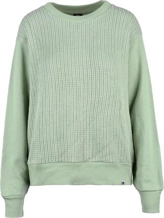 Colmar Femme, Sweatshirts et sweats &agrave; capuche, Vert, Taille: 44 FR Felpa in ciniglia