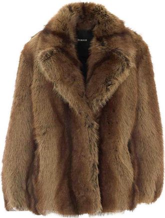 Pinko Manteau Court - Beige