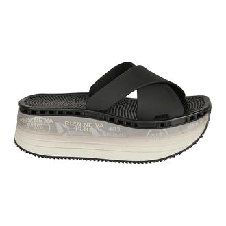 Premiata Femme, Chaussures, Noir, Taille: 38 EU Sandales &agrave; plateforme Moura