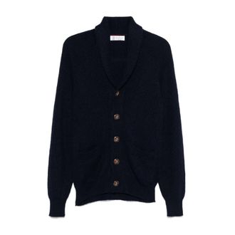 Brunello Cucinelli Stylische Strickwaren f&uuml;r M&auml;nner - - Knitwear - Herren - Schwarzk - L