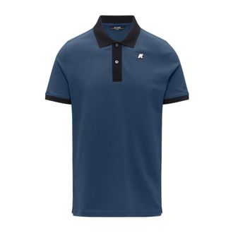 K-Way Vic-Vormir Pique Polo - - Tops - Herren - Blau - L