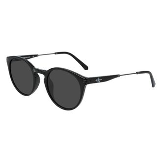 Calvin Klein Runde Sonnenbrille - - Accessories - unisex - Schwarzk - 49 MM