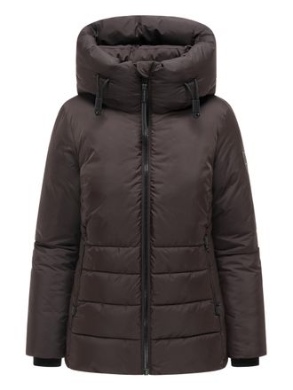 Navahoo Damen Winter Steppjacke Waldengel mit Kapuze