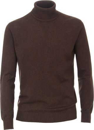 Redmond Rollkragenpullover Uni 32 braun XXL
