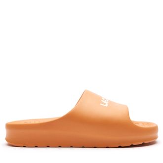 Lacoste Pantoletten Lacoste Branded Serve Slide 2.0 747CMA0015 Orange