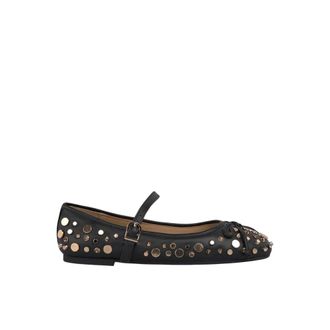 Alma En Pena Ballerina Schleifenstecker - - Shoes - Damen - Schwarzk - 38 EU