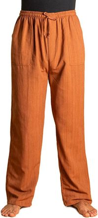 Panasiam Relax Pants Cotton Lini, goldbrown, M