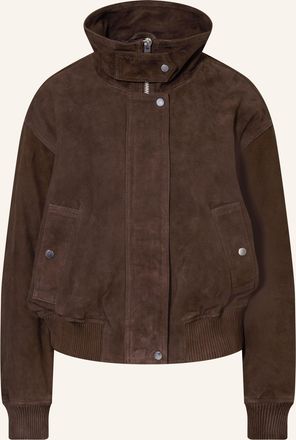 Reiss Reiss Lederblouson Cara braun