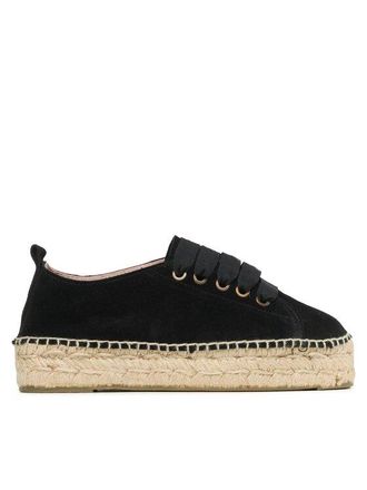Maneb&igrave; Espadrilles Lace-Up Espadrilles K 1.0 E0 Schwarz