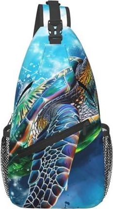 Generic Sac &agrave; bandouli&egrave;re color&eacute; tortue sac &agrave; bandouli&egrave;re sac &agrave; dos de voyage pour homme sac &agrave; dos de randonn&eacute;e sac &agrave; dos de randonn&eacute;e