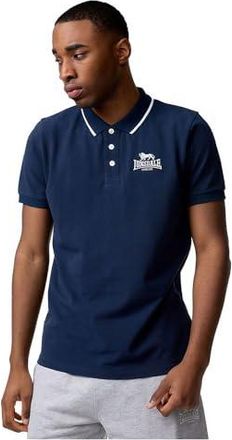 Lonsdale Ballygalley Polo, Bleu Marine/Blanc, XXXL Homme 117349
